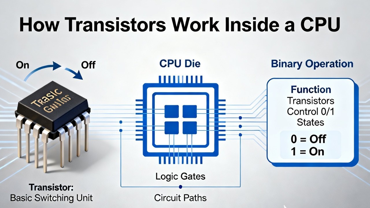 Decoding the CPU: From a Single Transistor to a 20-Billion-Piece Lego ...