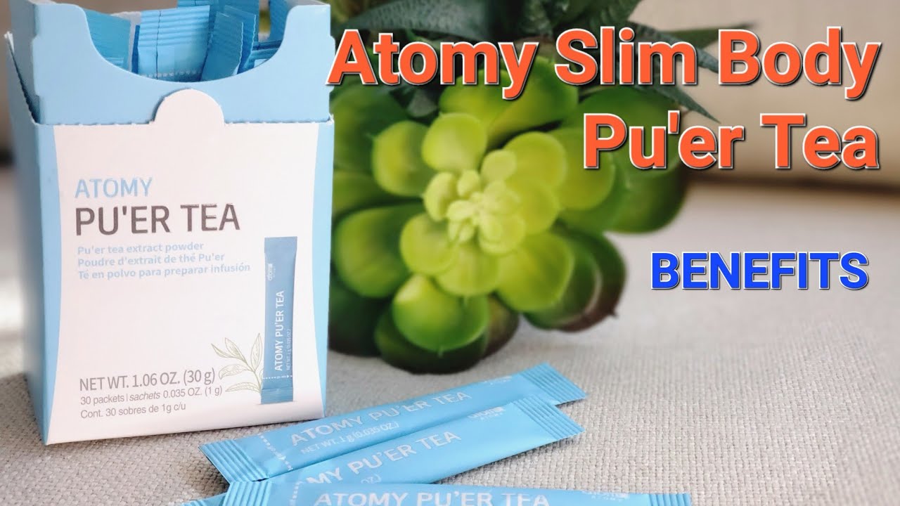 Atomy Slim Body Pu'er Tea/Weight Loss Benefits - YouTube