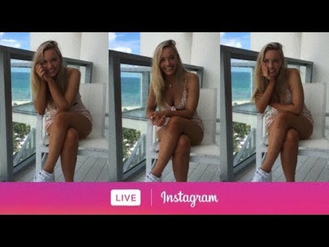 Sports Illustrated Swimsuit’s Model Camille Kostek via Instagram Live. (July 12, 2018)