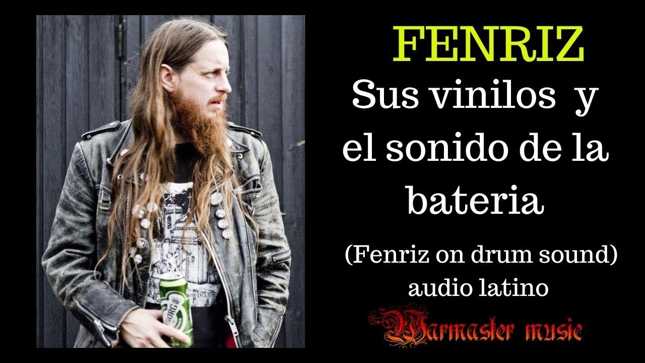 Fenriz, vinilos de su colección y el sonido de batería, audio español ...