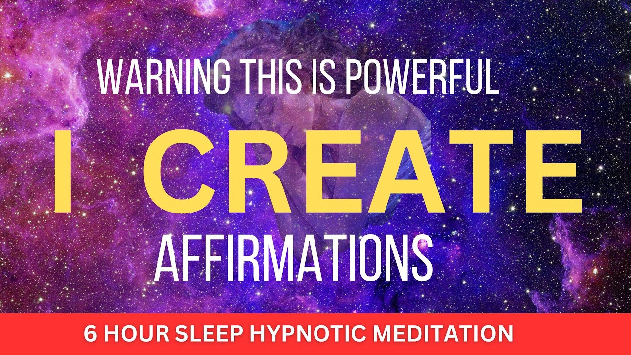 I Create Affirmations Sleep Hypnosis - YouTube