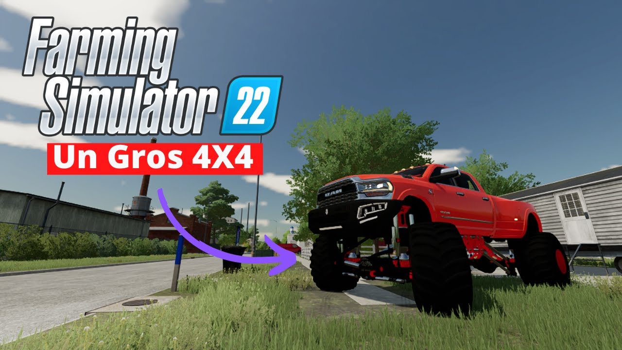 FS22 UN GROS 4X4 EN MOD!!! #fs22 #farmingsimulator - YouTube