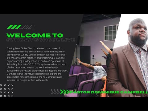 Glory of the New Covenant | Sunday School Live | Pastor Dominique ...