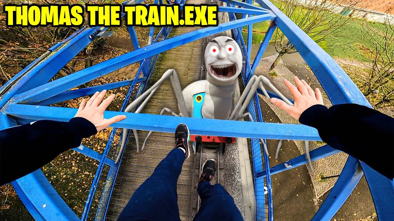 He Tried To Escape ANGRY THOMAS THE TRAIN.EXE... (Unspeakable) - YouTube