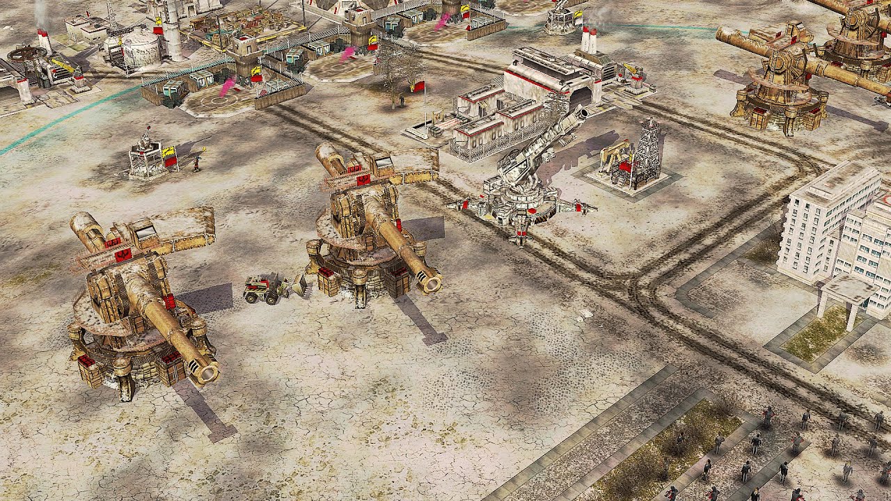 USA BOSS vs 3 China - Command & Conquer Generals Contra X Beta - YouTube
