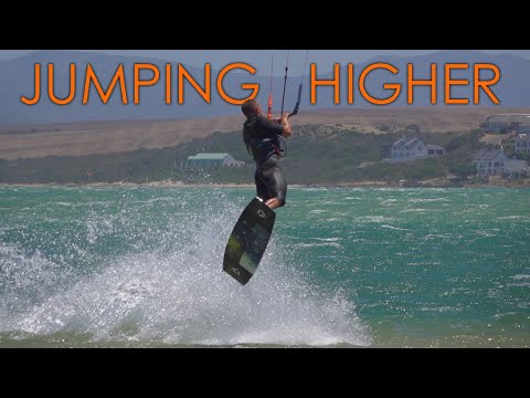 Jumping Higher, Kiteboard Tutorial (inc: landing, heli loops, launching, conditions & safety)
