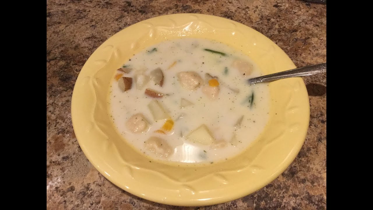 Cooking German Knoephla Soup with Tracie, Yummy Goodness - YouTube