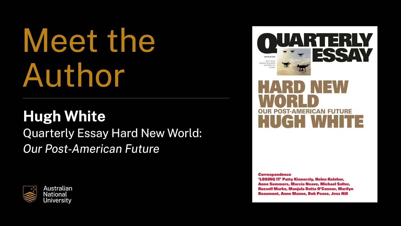 Meet the author with Hugh White - YouTube