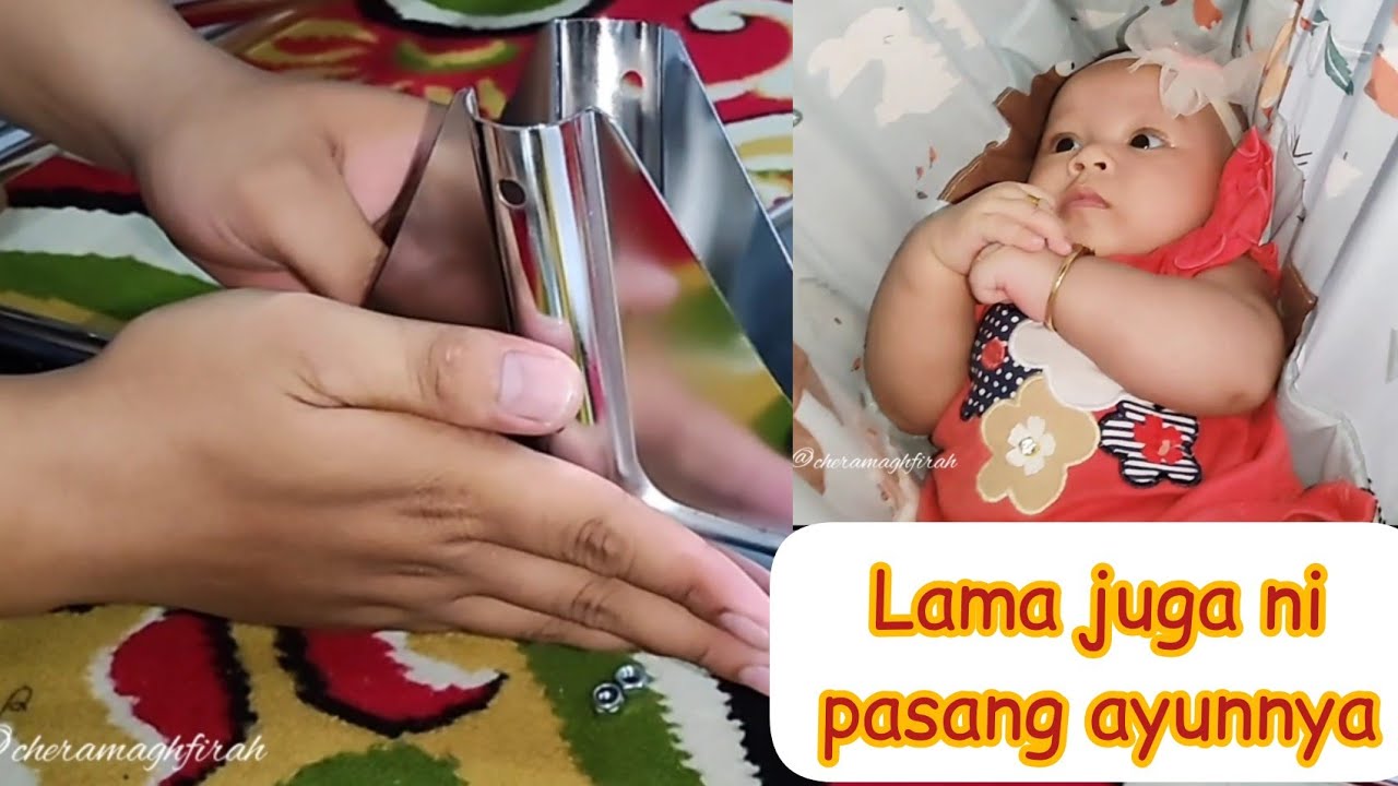 Cara Memasang Ayunan Besi Baby - YouTube