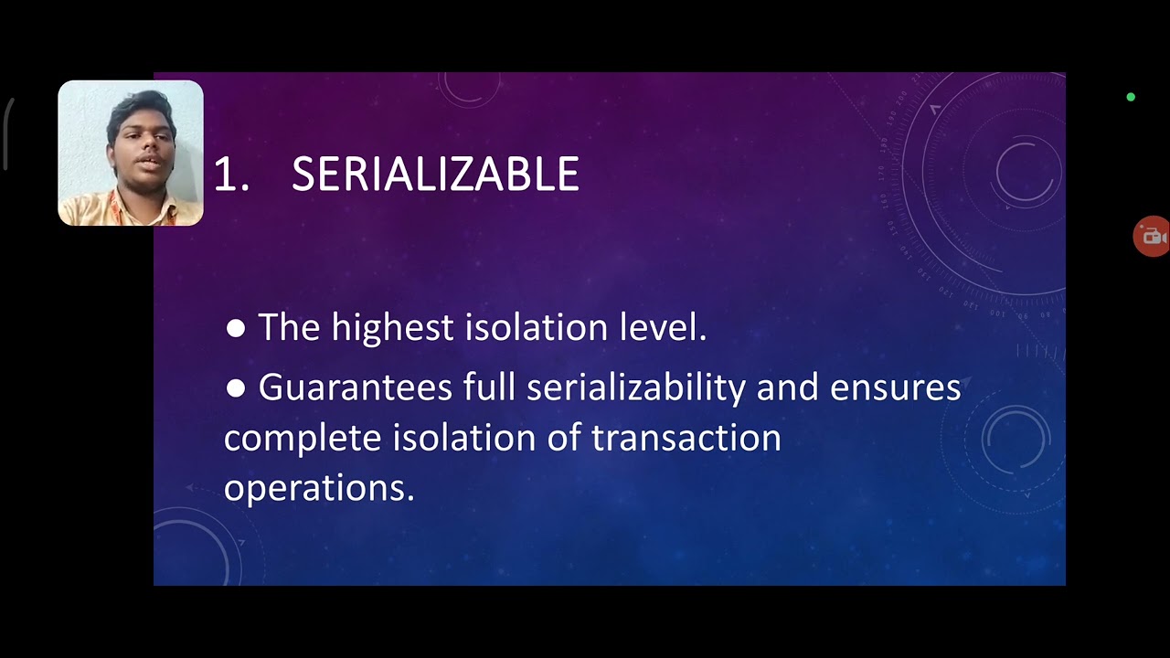 implementation of isolation - YouTube