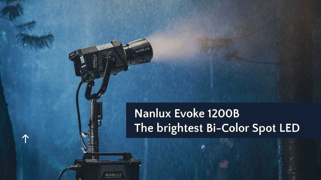 Nanlux Evoke 1200 - 2x 1200W Bi-Color Spot LED - YouTube