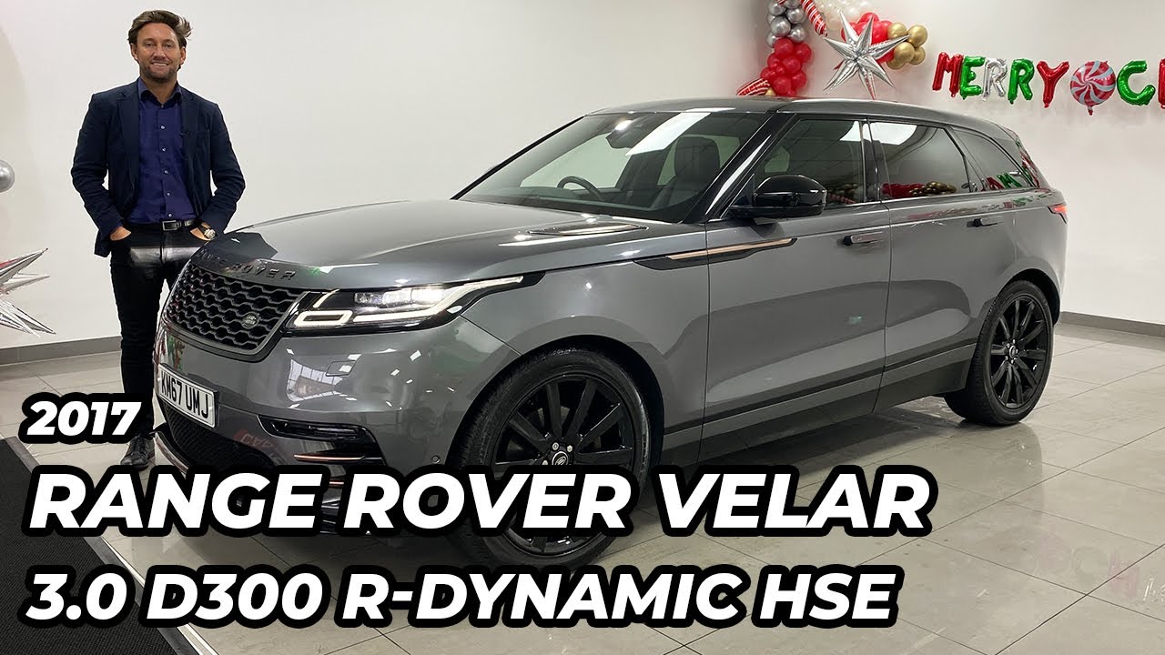 2017 Range Rover Velar 3.0 D300 R-Dynamic HSE - YouTube
