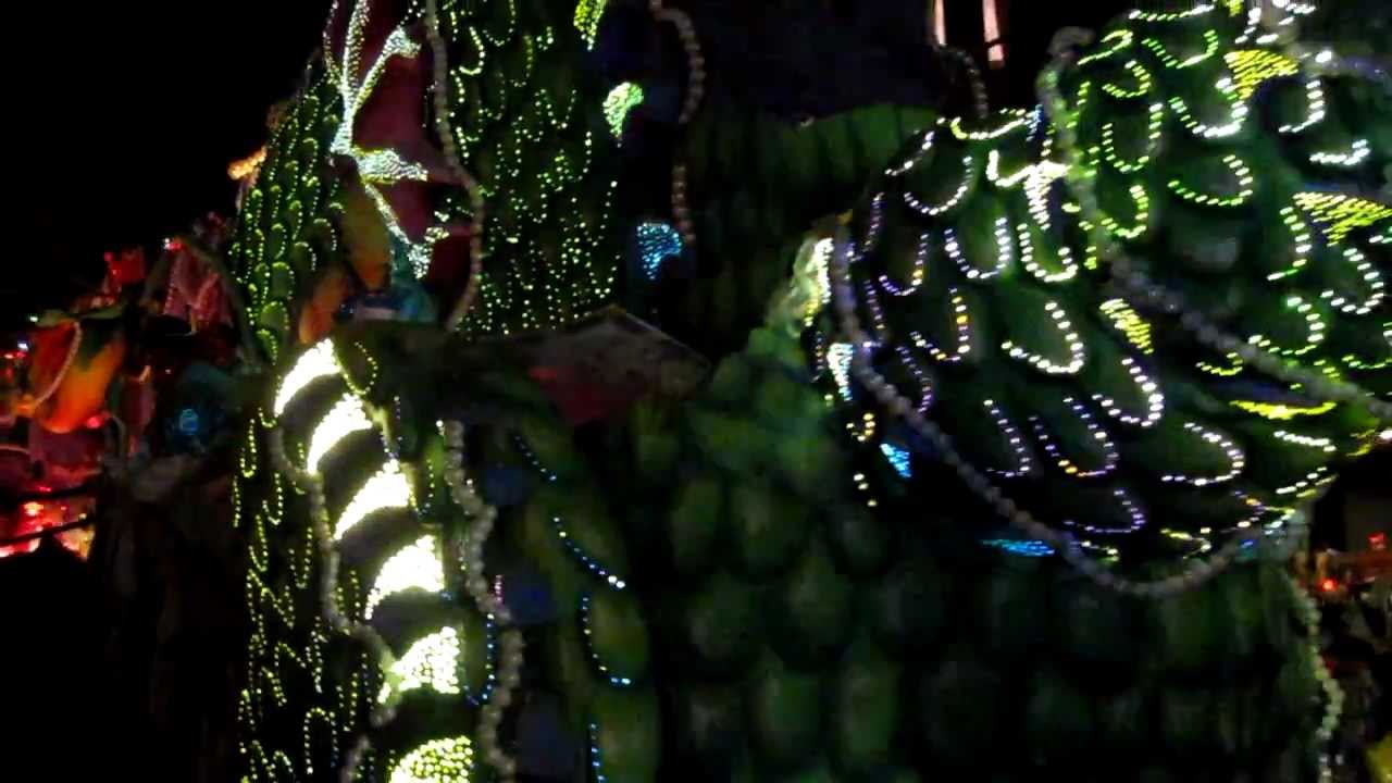 Dragon Float - Orpheus Parade - Mardi Gras - February 20, 2012 - YouTube