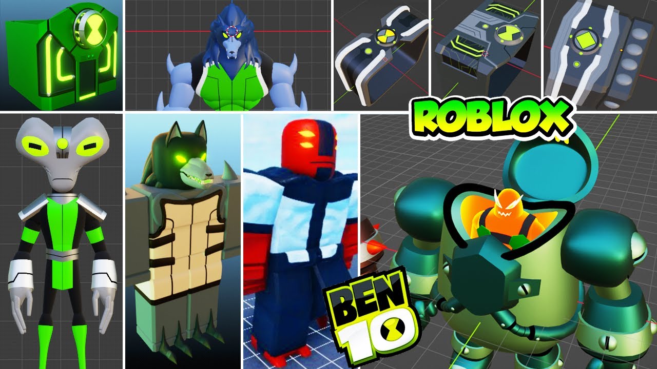 ATUALIZAÇÃO DOS JOGOS BEN 10 NO ROBLOX COM TODOS OS NOVOS ALIENS ...