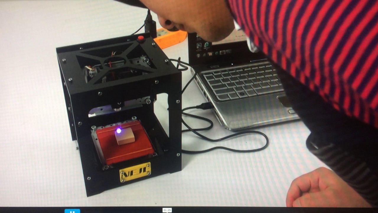 NEJE DK-8-KZ High Speed Laser Engraver - 1000mW, Custom Software ...