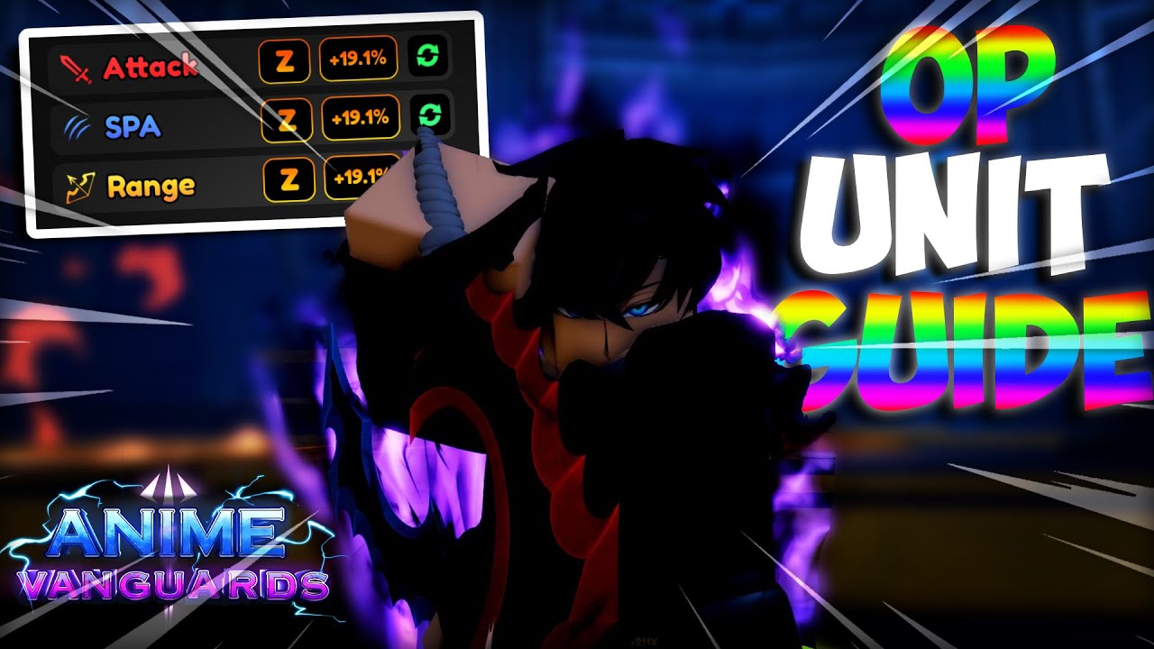 How To Make ANY Unit STRONG QUICK In Anime Vanguards.. (Complete Guide ...
