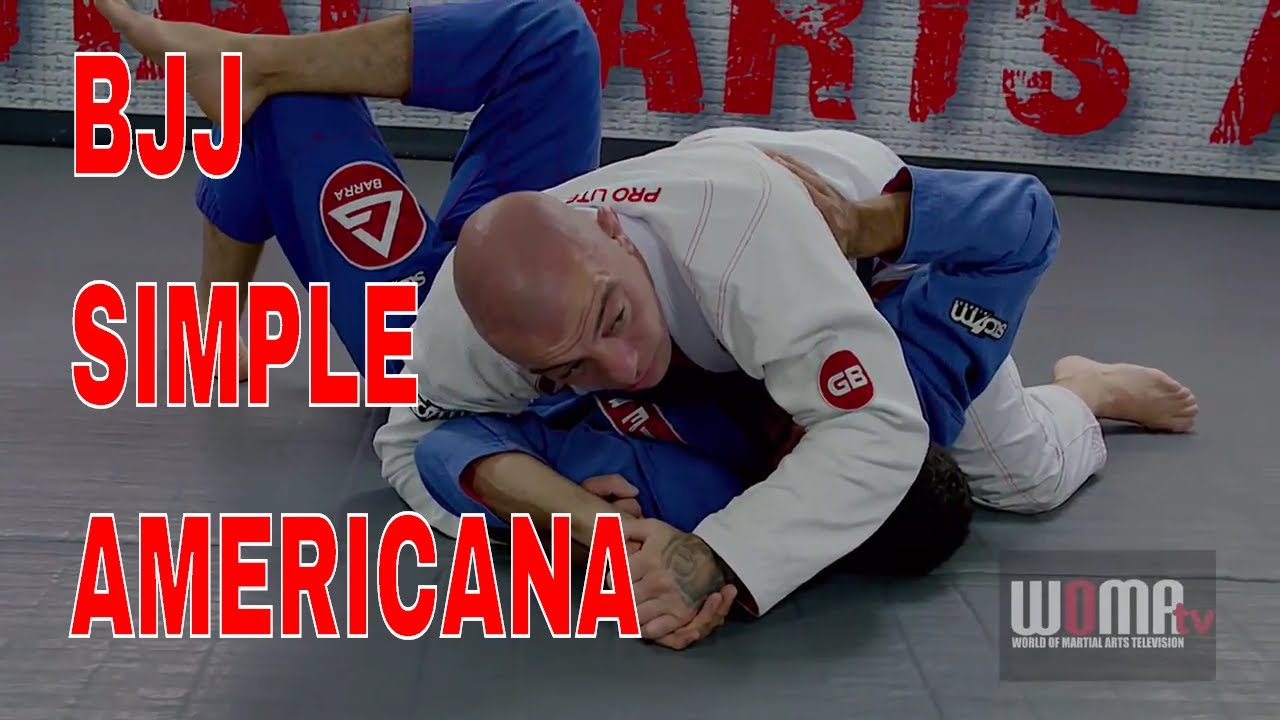 SIMPLE AMERICANA BJJ - YouTube