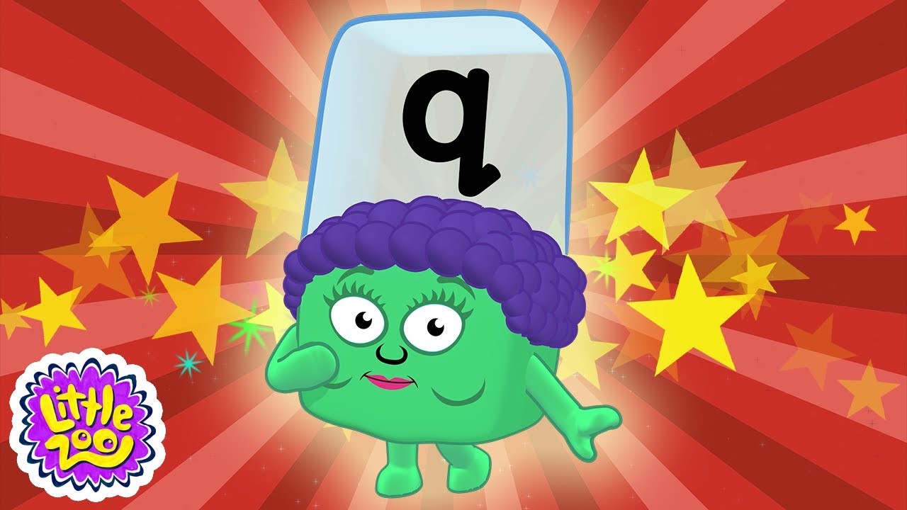 All about the letter Q | Learn to read | Cartoons for kids - YouTube