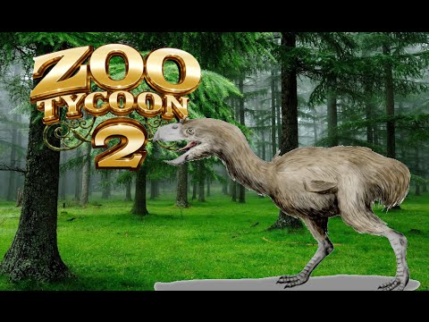 Zoo Tycoon 2: Terror Bird Exhibit Speed Build - YouTube