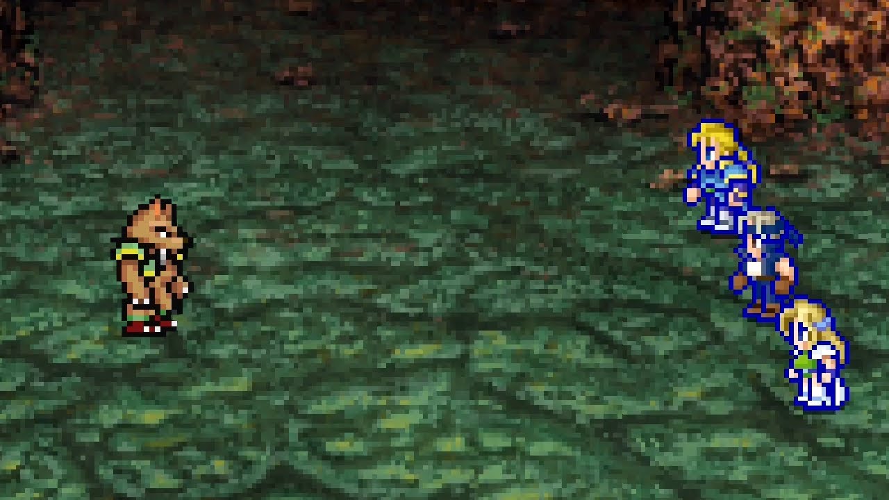 FF6:PR No Level up Challenge - Behemoth King. Exposed own fatal ...