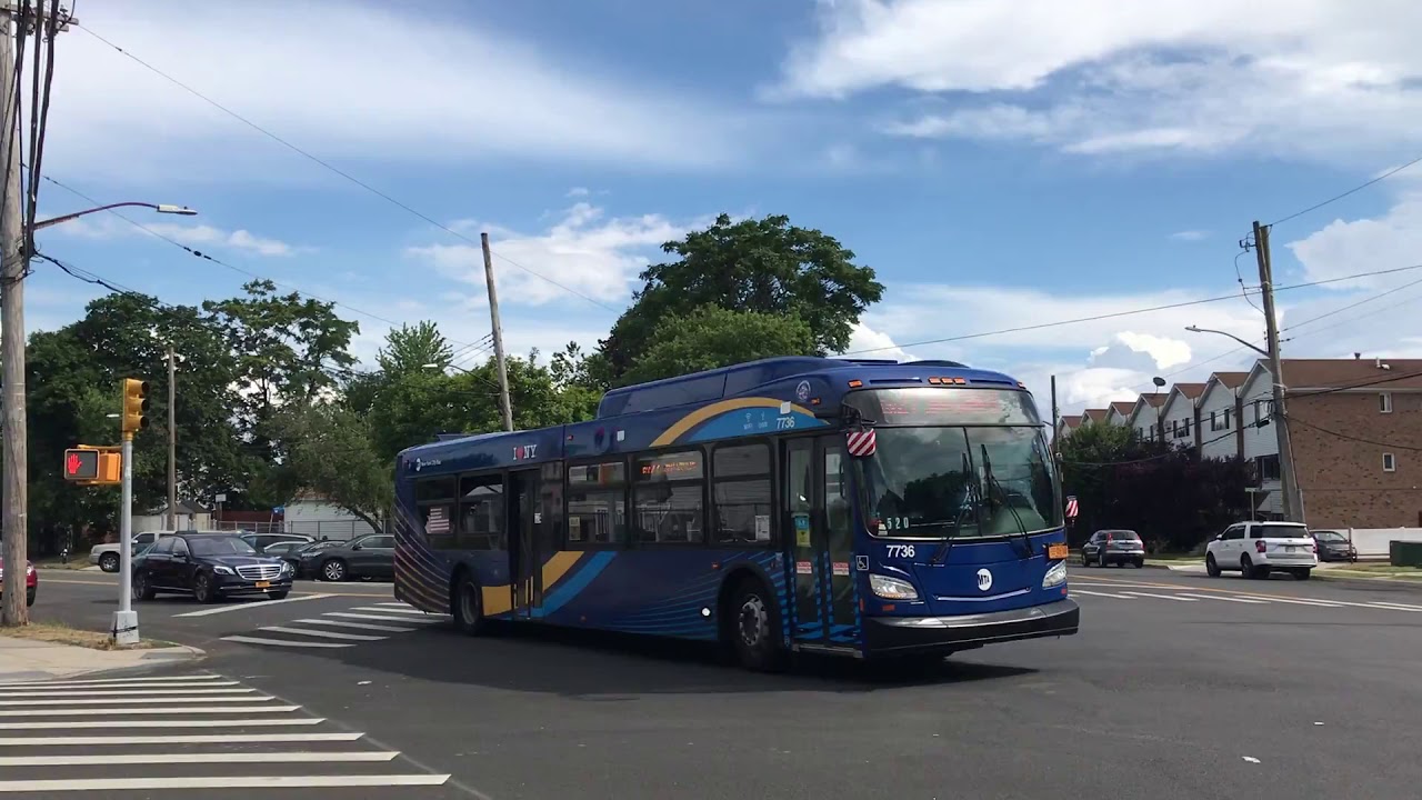 MTA NYC Bus: Novabus LFSAs/XD40 5351/7736/5265 On The Bx27/Bx39/NIS ...