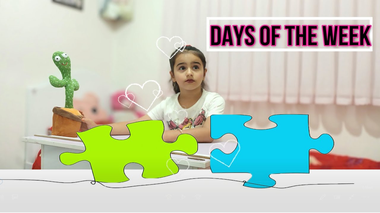 Nora cartoon/7days of the week puzzle game/adventure/what should I wear ...