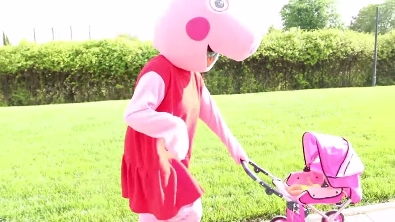 Peppa Pig con su BEBE - YouTube