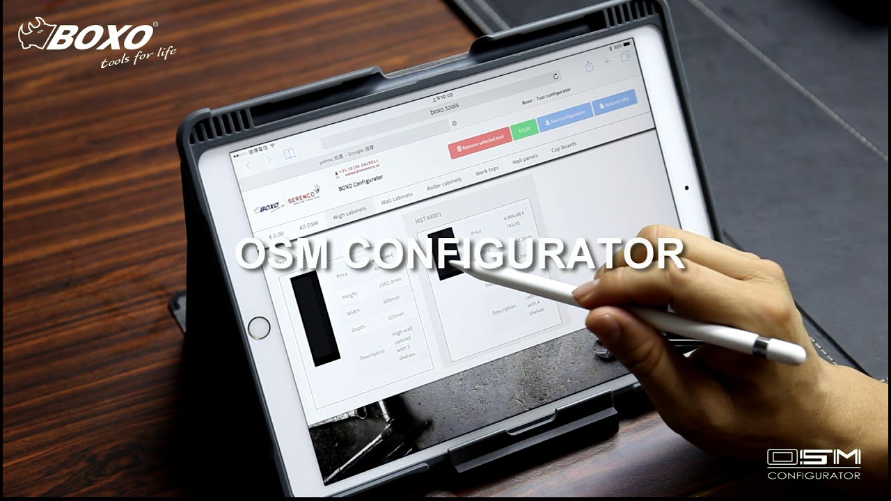 BOXO OSM Workshop Storage Solution - YouTube