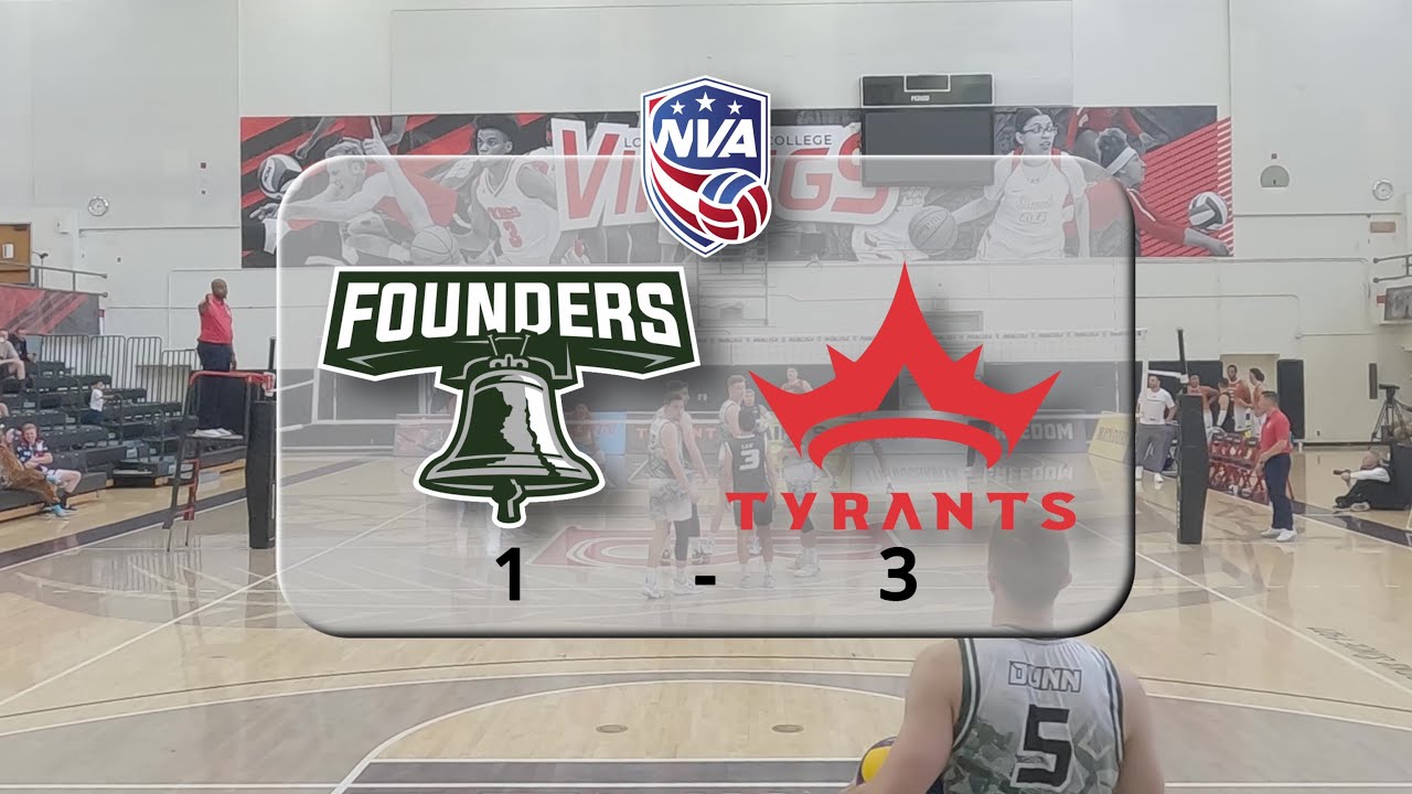 Philadelphia Founders 1 - 3 Texas Tyrants, NVA 2023 Event 2 - YouTube