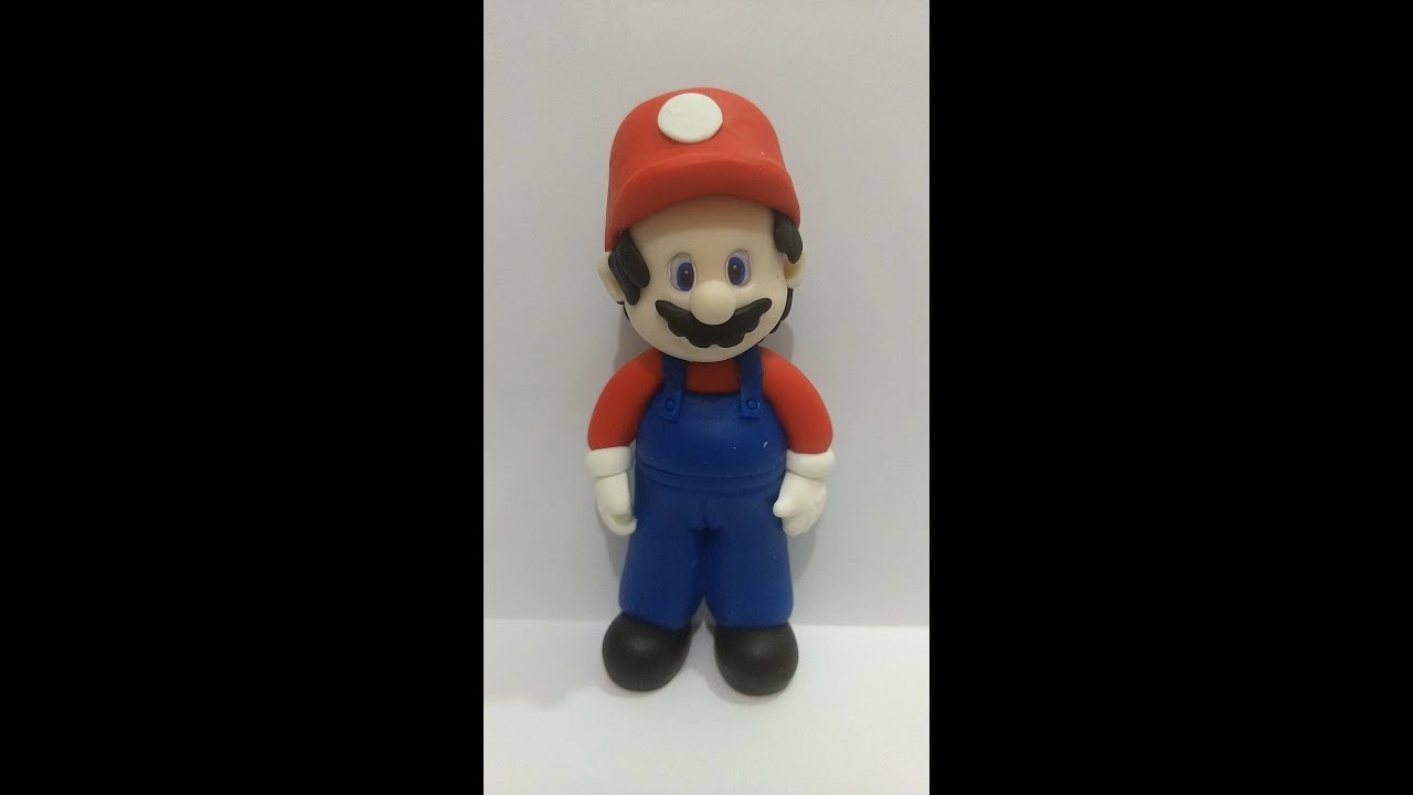 PAP MARIO BROS FEITO COM MOLDE// ARTESÃ CIDA RIBEIRO - YouTube