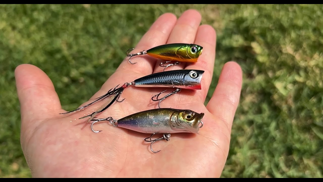 3 BFS Poppers (ultralight) - YouTube