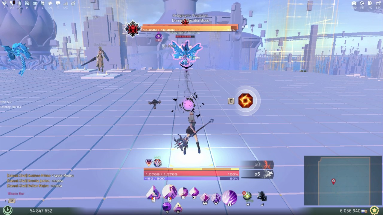 [Skyforge] Witch PVE between bursts rotation - YouTube