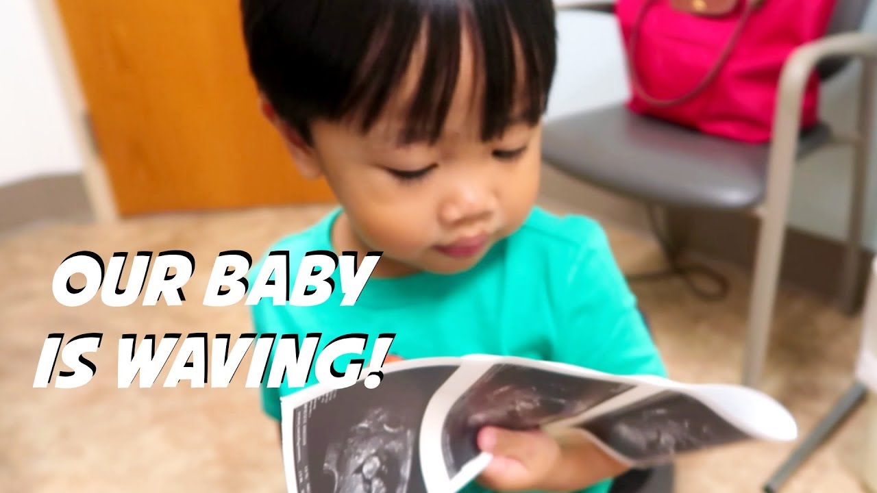 OUR BABY#2 IS WAVING | PREGNANCY VLOG | BABY WAVING IN ULTRASOUND - YouTube