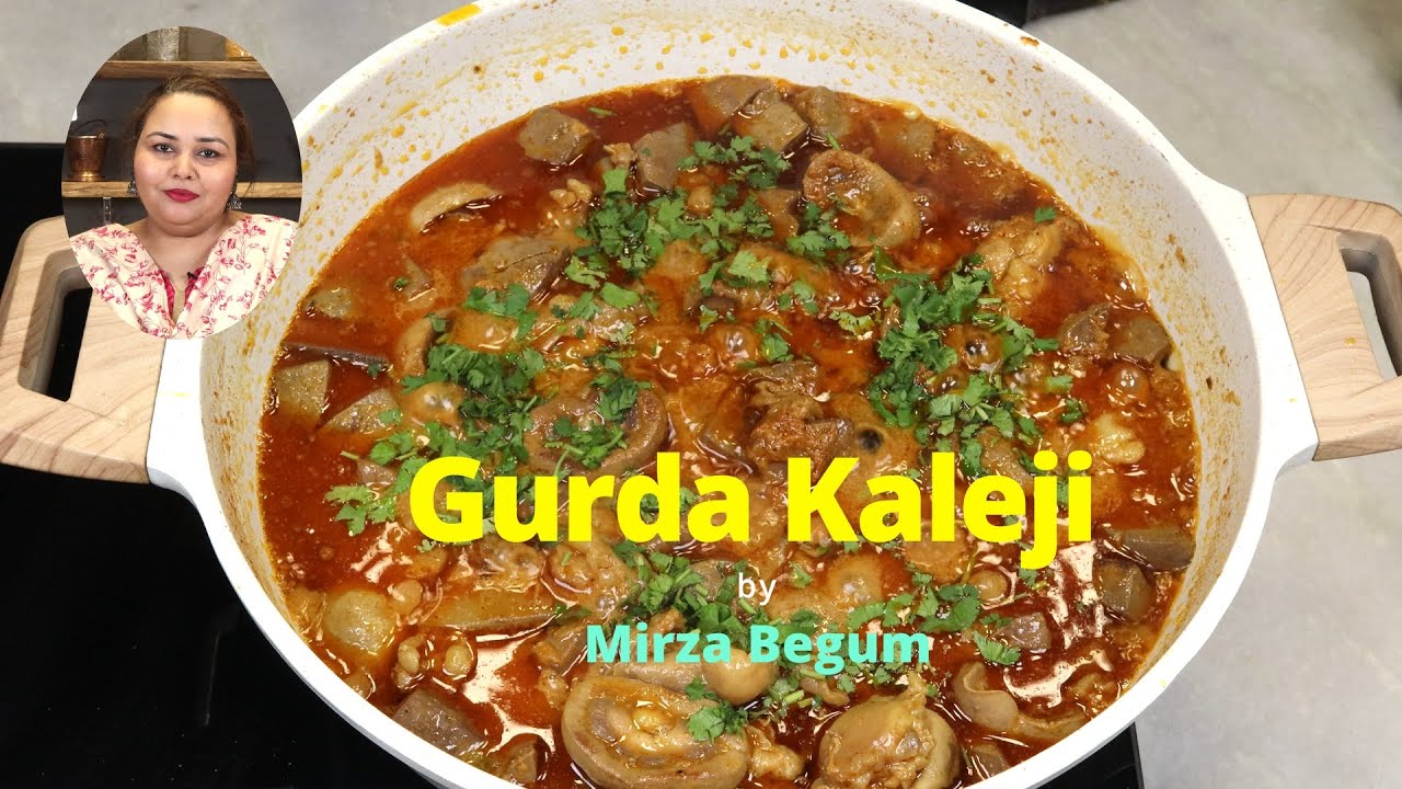 Gurda Kaleji Recipe | Bakra Eid Special | Mutton Kaleji | Mirza Begum ...