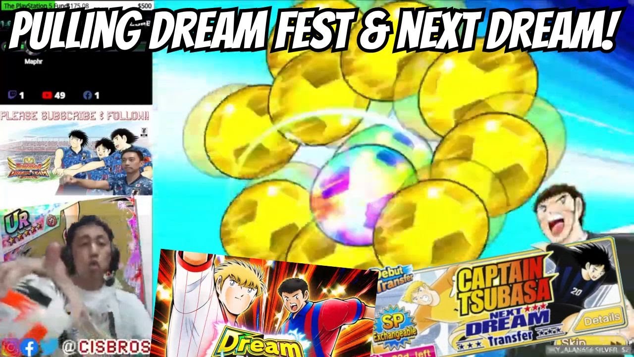 Captain Tsubasa Dream Team Next Dream Aoi & Hernandez + Dream Fest ...