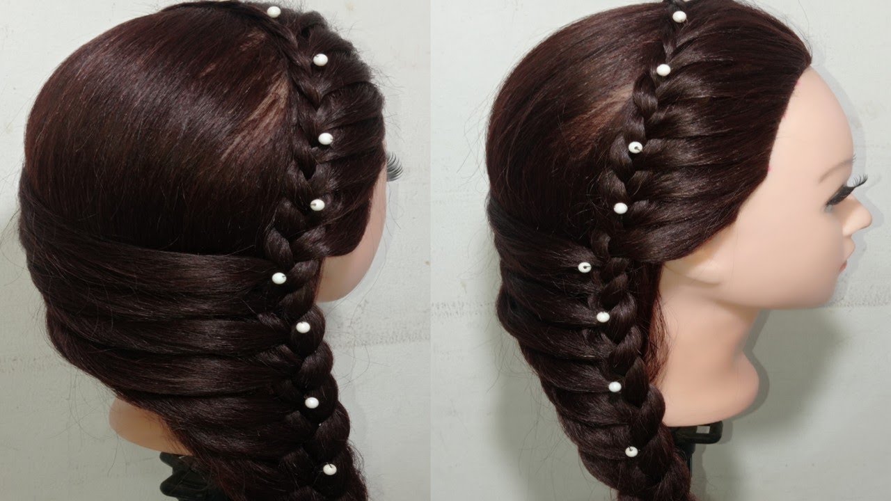 One Side Braid Hairstyle | Side Choti | wow Khushboo #hair #hairstyle # ...