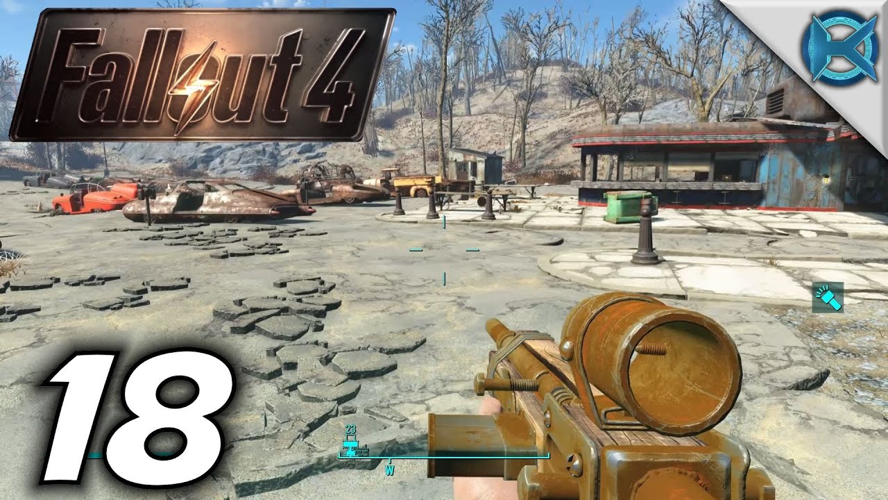 Fallout 4 -Ep. 18- "Starlight Drive In" -Gameplay / Let's Play- (S1 ...