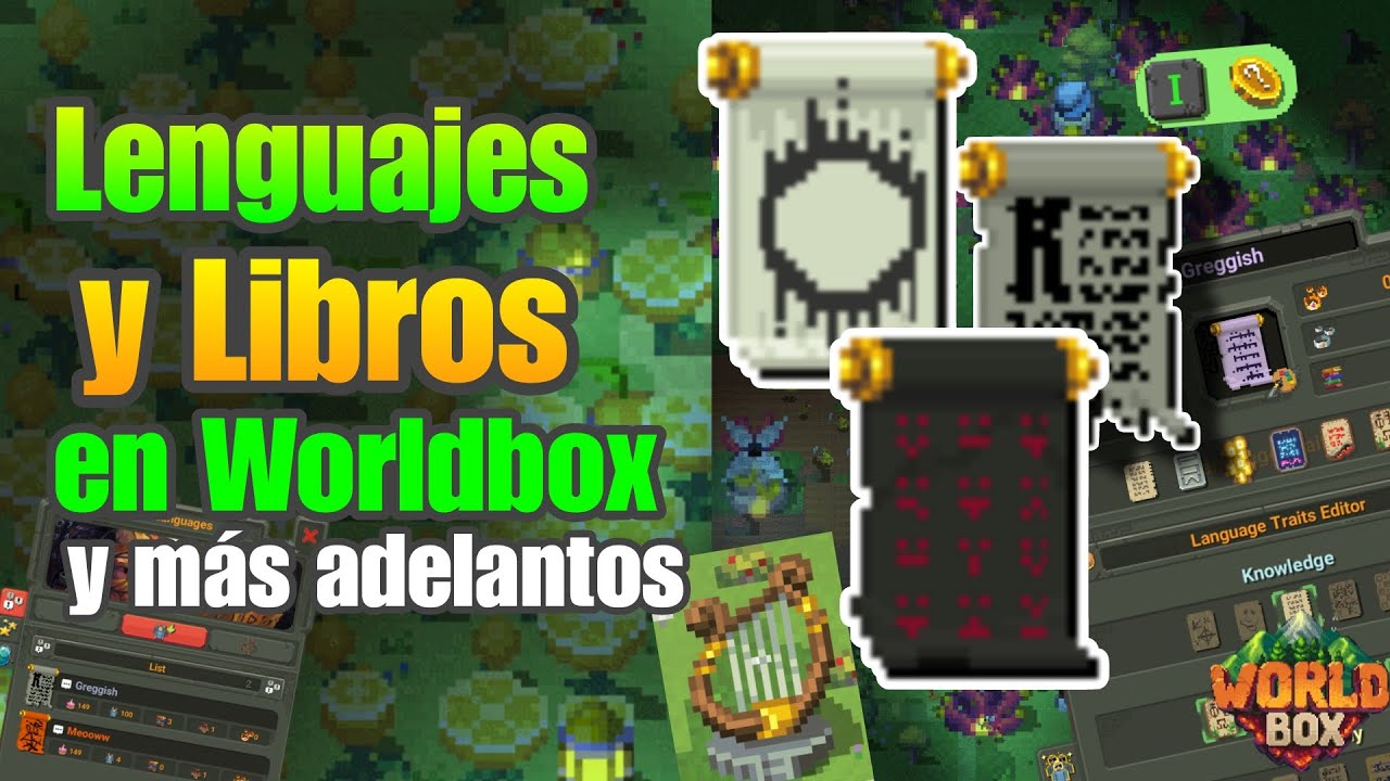 LENGUAJES, LIBROS Fecha de ACTUALIZACIÓN de Worldbox y más adelantos de ...