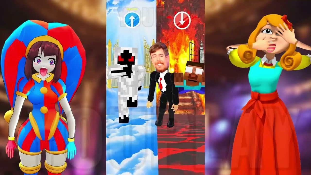 Pomni,Jax,Fazbear, Caine, Kinger,Zooble, Ragatha,Gangle, reacts Amazing ...