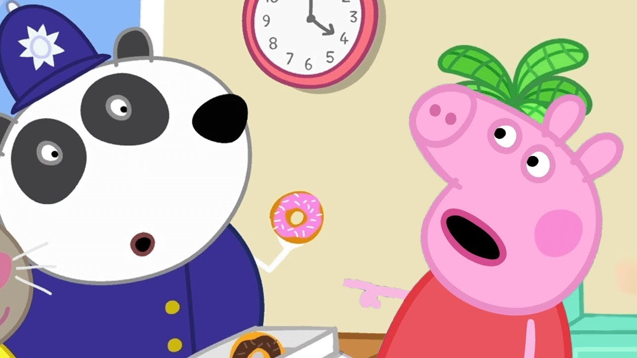 Peppa Pig Visits A Police Station 🐷👮 We Love Peppa Pig - YouTube