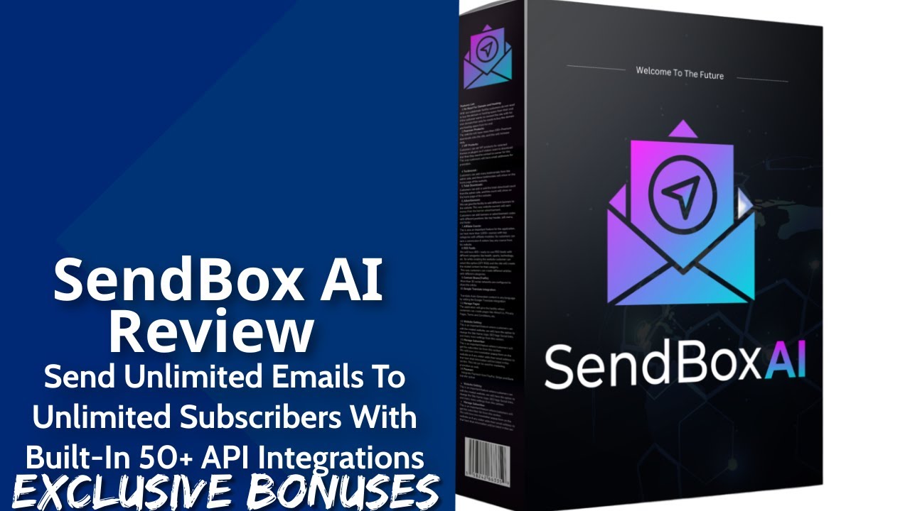 SendBox AI Review | Send Unlimited Emails To Unlimited Subs. With Built ...