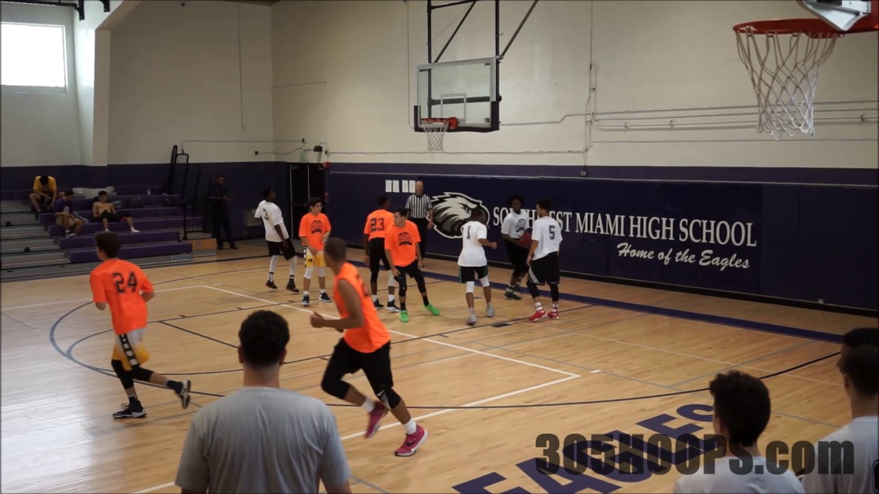 305 HOOPS Recruiting Combine: TEAM ORANGE 4/29/17 - YouTube