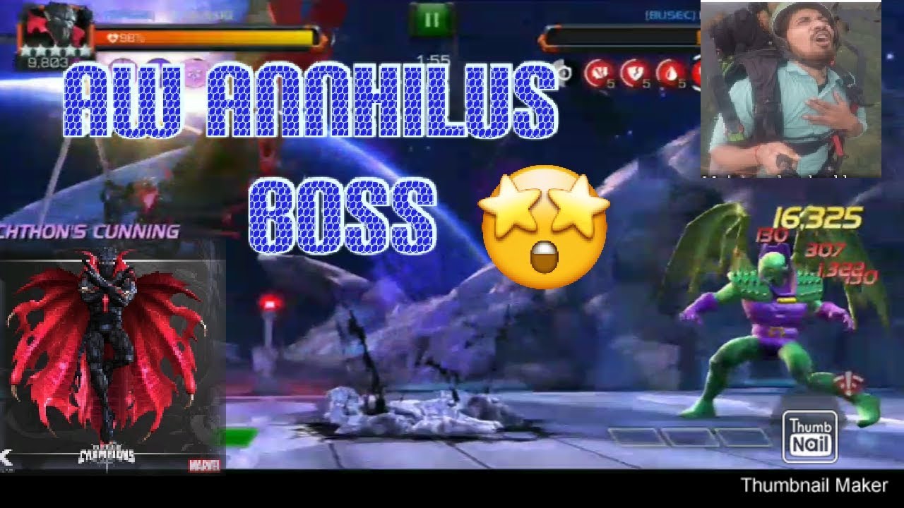 Aw ANNHILUS boss destroyed symbiote supreme insane gameplay marvel ...