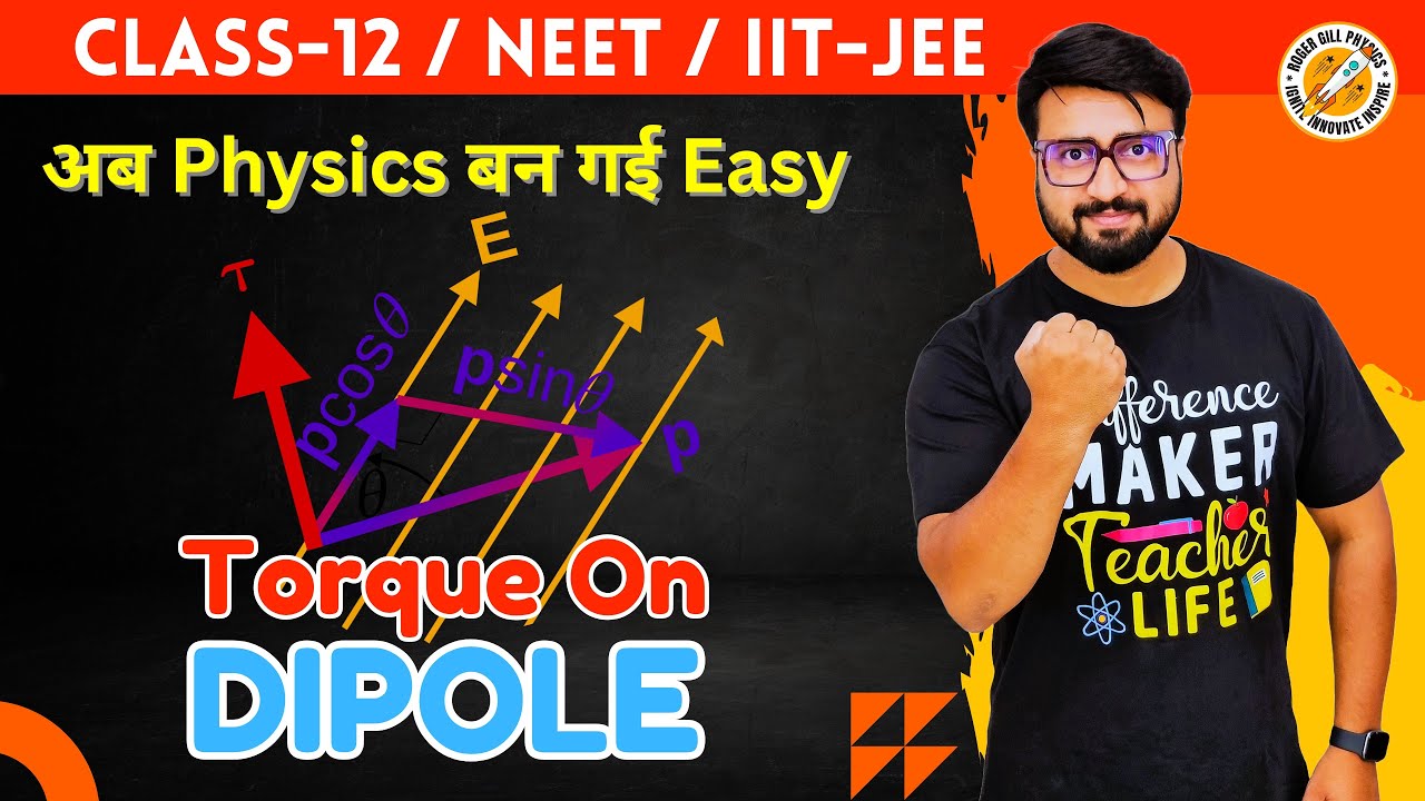 Understanding Torque on a Dipole : Essential Concepts & Advanced Problem Solving | NEET | IIT ...