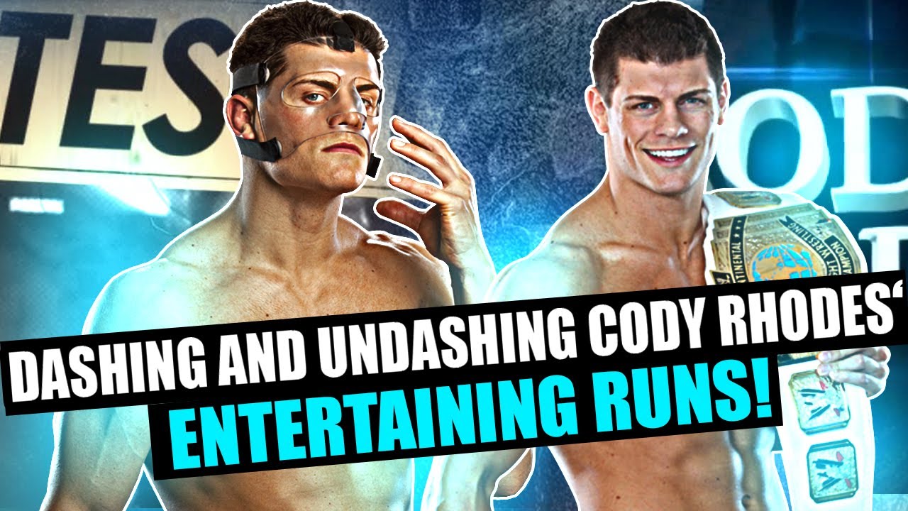 Cody Rhodes's Awesome Dashing and Undashing Runs - YouTube