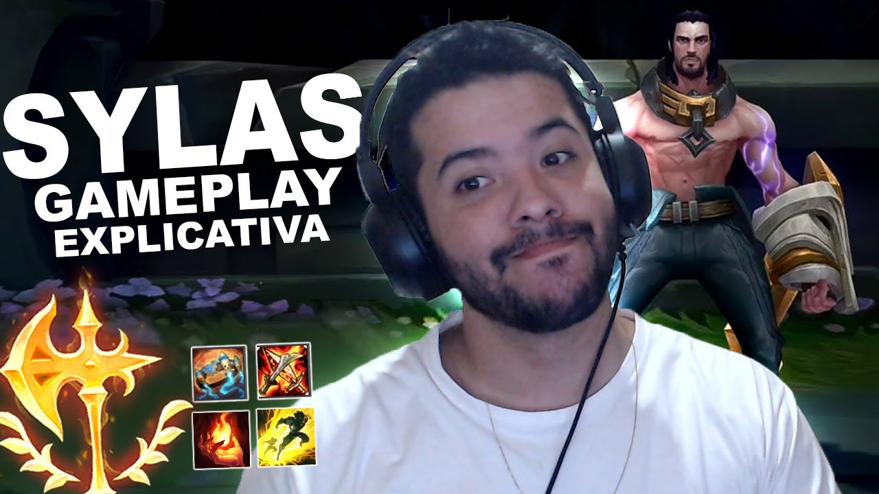 SYLAS MID DICAS COMO JOGAR GAMEPLAY EXPLICATIVA | UM SHACO TOP TANK ...