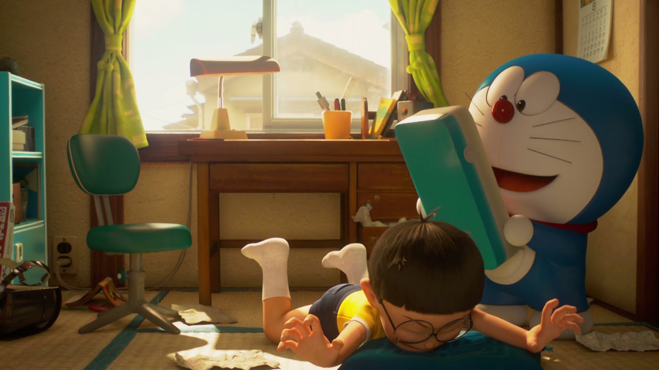 Doraemon and Noby Use the Switch-a-Rope - YouTube