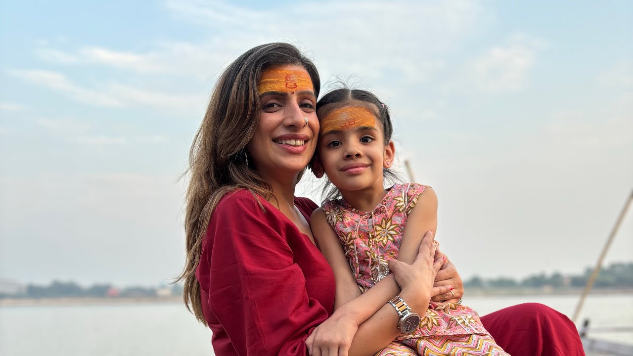 Day 1 in Banaras (Veda Qutir) || Tisha Saraf - YouTube