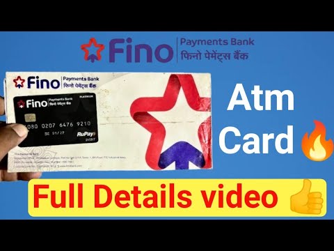 Fino Payment Bank ATM card charges l Fino Debit Card Limit or Charges ...