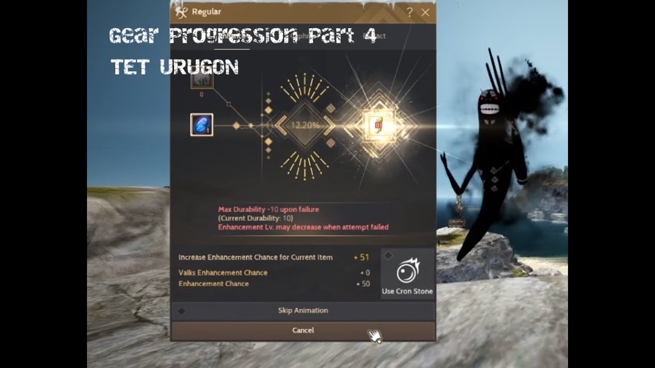 Black Desert Online (BDO SEA) : FS 51 TET URUGON Gear Progression Part ...